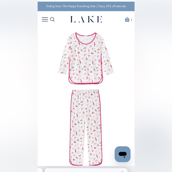 LAKE | Intimates & Sleepwear | Lake Womens Christmas Pajamas | Poshmark